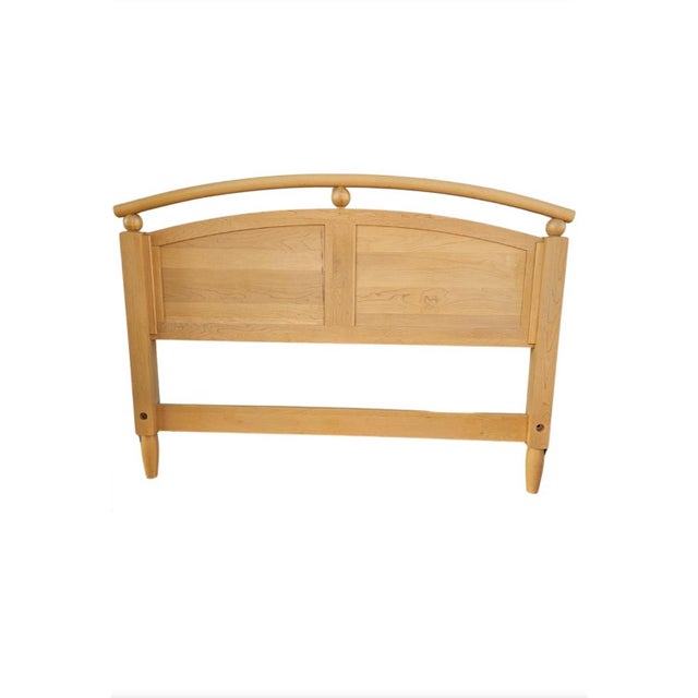 Ethan Allen American Dimensions Beech Full Size Bedstead | Chairish
