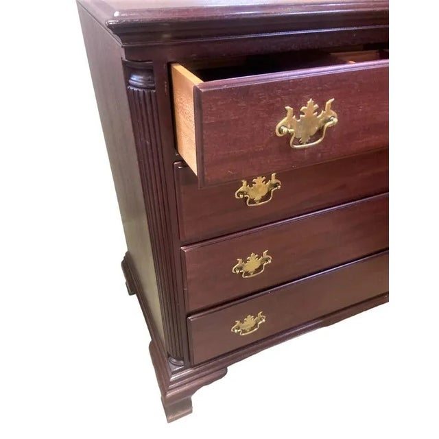 Kindel Furniture Vintage Solid Mahogany Georgian Dresser - Late 20th ...