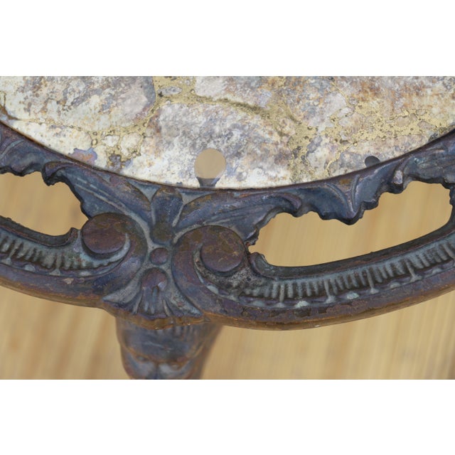 Vintage Pair of Metal Cherub Angel Side/End Table With | Chairish