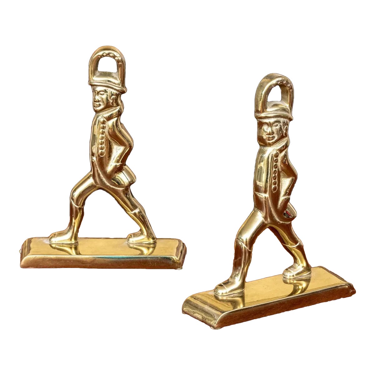 Virginia Metalcrafters Colonial Williamsburg Brass Hessian Soldiers ...