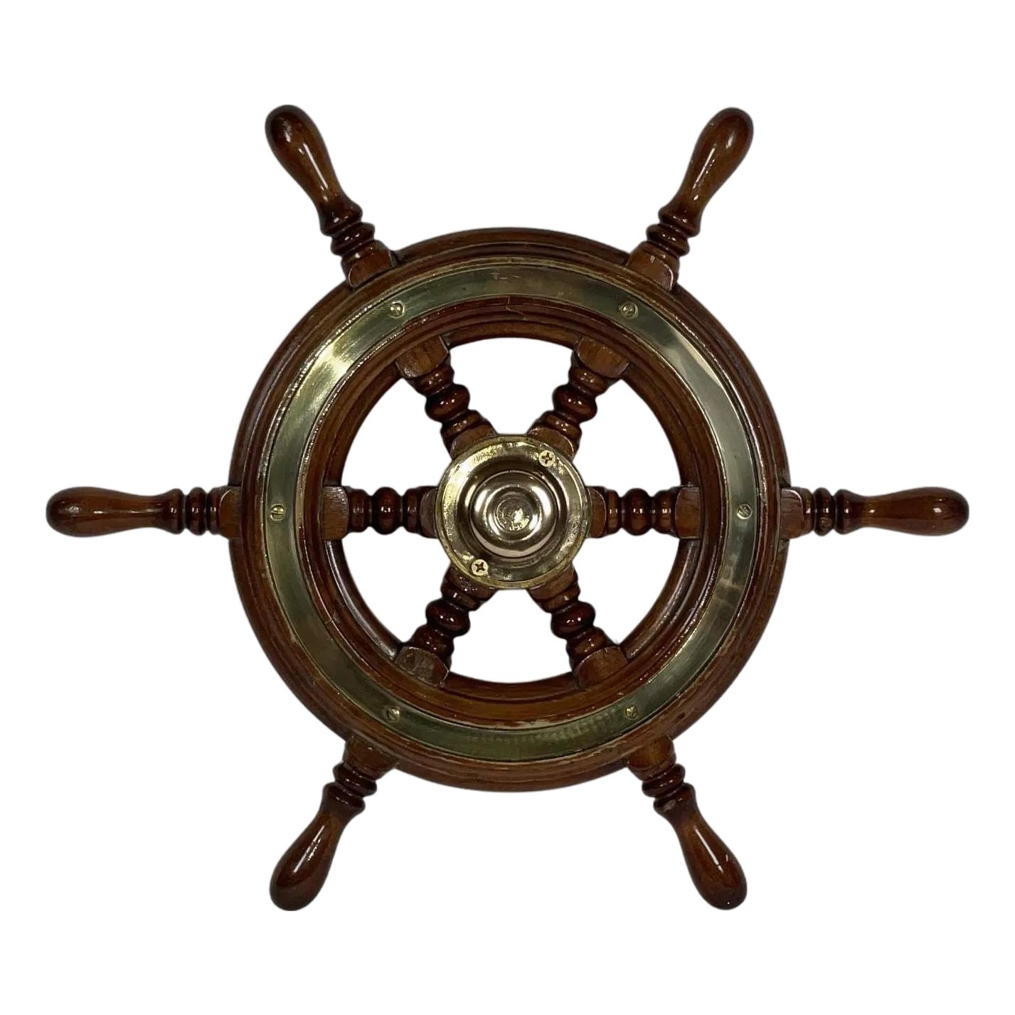 Ships Wheel by Simpson Lawrence of England | Chairish