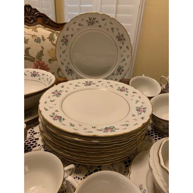 Vintage Princess China Dinnerware - 67 Pieces | Chairish