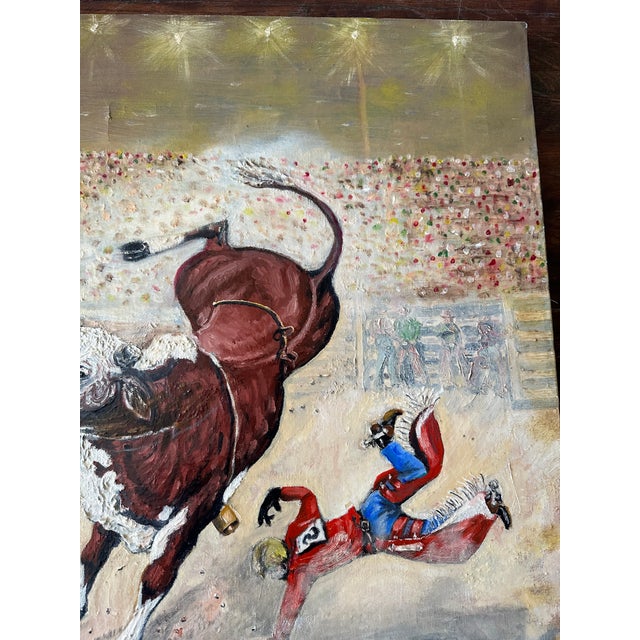 1950’s Mid-Century Modern Carl Foster Painting | Chairish