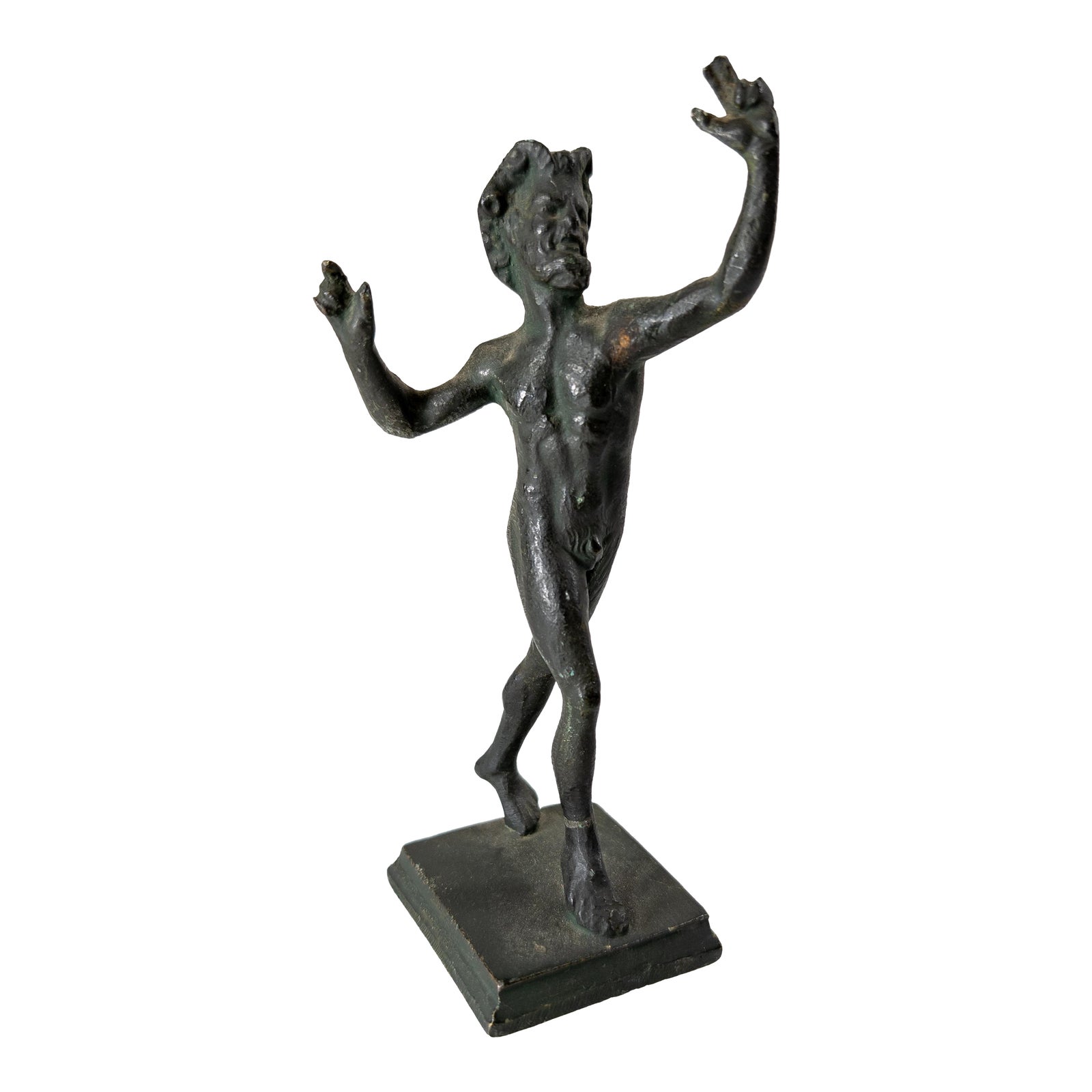 20th Century Italian Grand Tour Verdigris Neapolitan Bronze of the ...