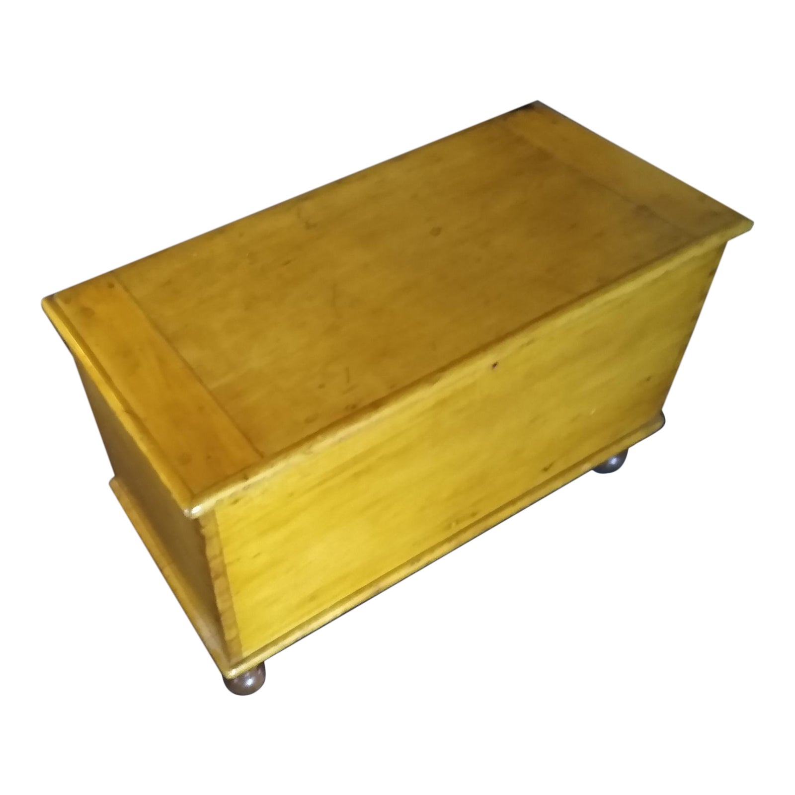 Antique Primitive American Blanket Chest | Chairish