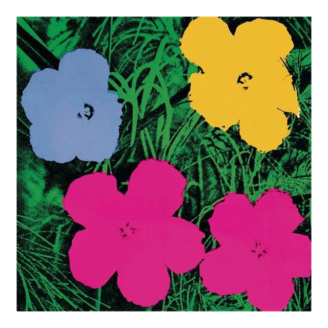 Andy Warhol Flowers, 1970-small Lithograph | Chairish