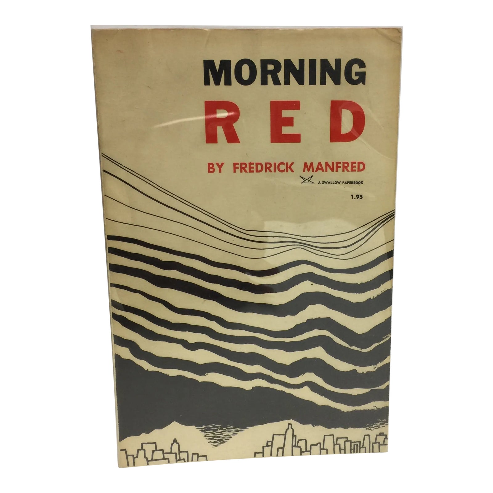 1956 Vintage First Edition "Morning Red" Frederick Manfred Book | Chairish