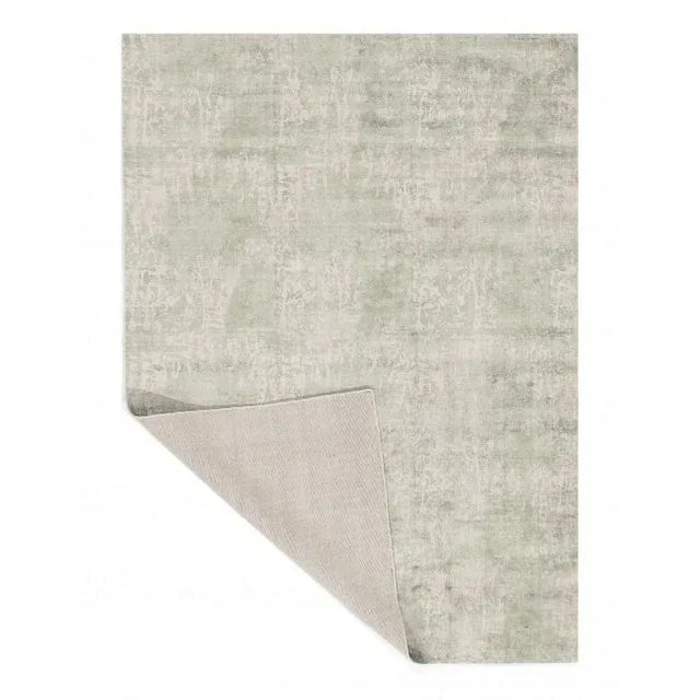 Light Green Modern Rug | Chairish