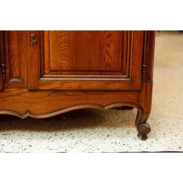Antique French Oak Buffet Base | Chairish