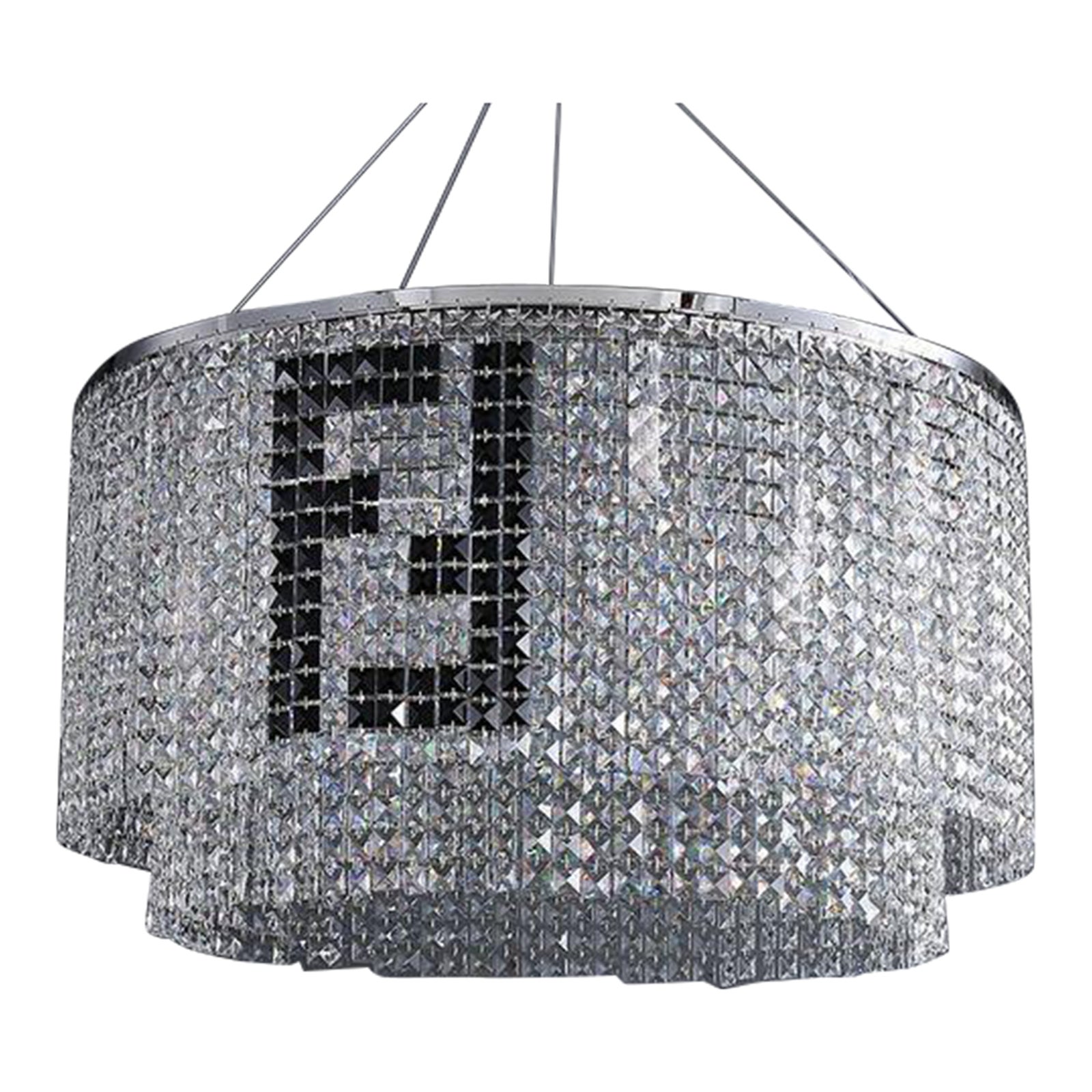 Vintage Fendi Crystal Swarovski Chandelier | Chairish