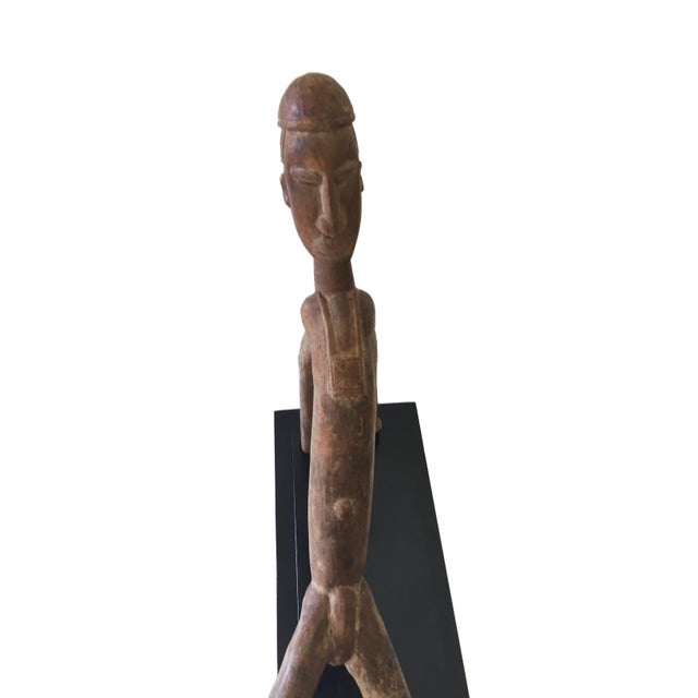 Lobi Bateba (Thil) Shrine Figure Custom Base Miniature Africa | Chairish