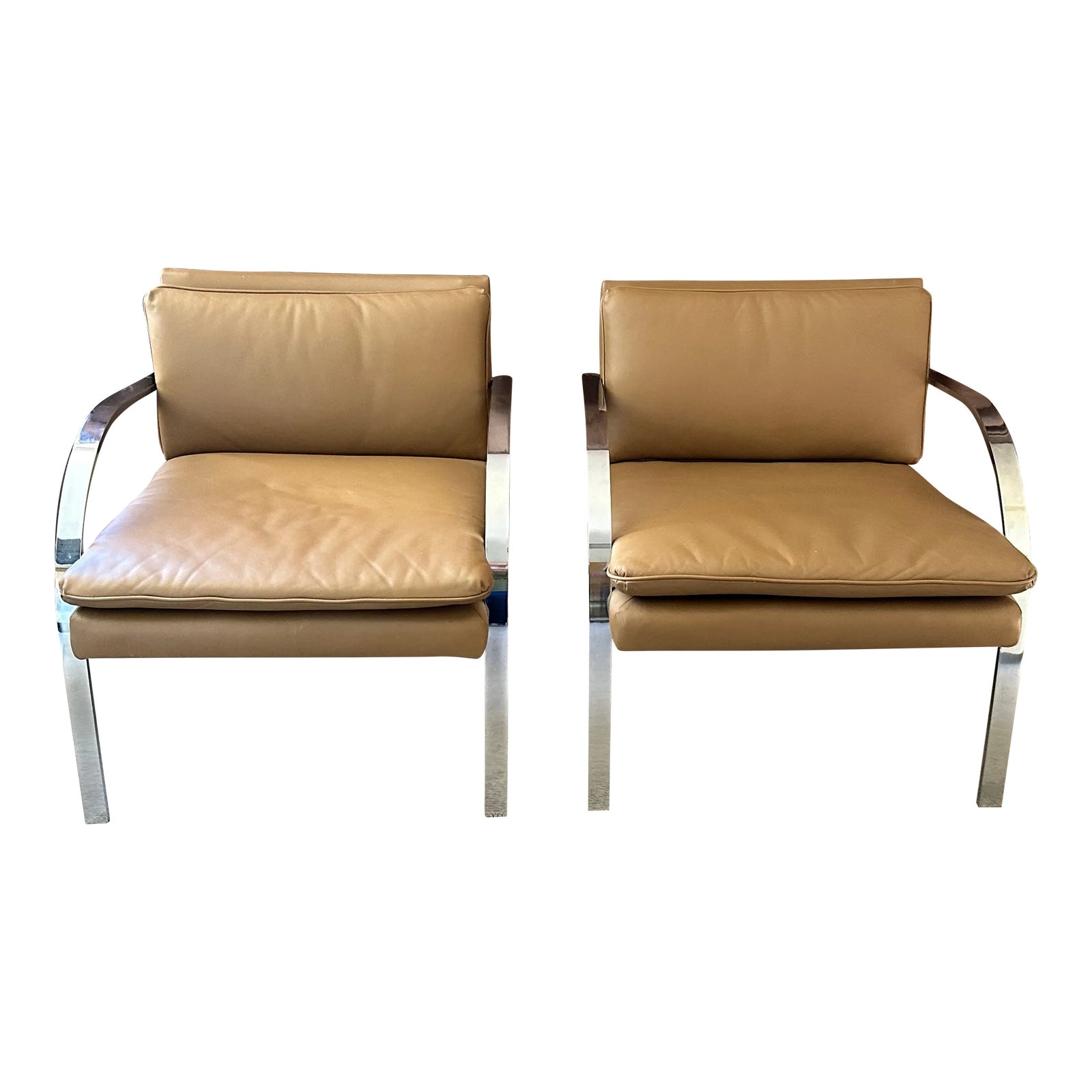 1970s Paul Tuttle "Arco" Chairs - Set of 2 | Chairish