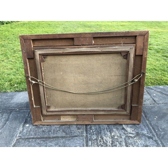 Timothy B Whitby, Red Knight, 1916, Oil on Canvas, Framed | Chairish