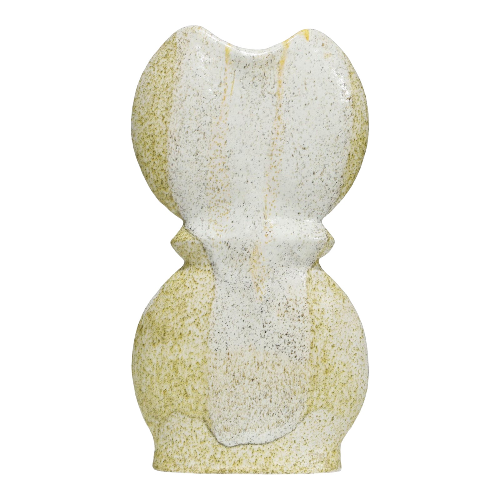 Barbara Stehr Large Glazed Stoneware Vase | Chairish