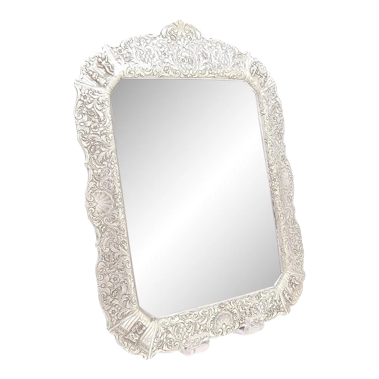 Dutch Silver Plate Picture Frame, Circa 1930 | Chairish