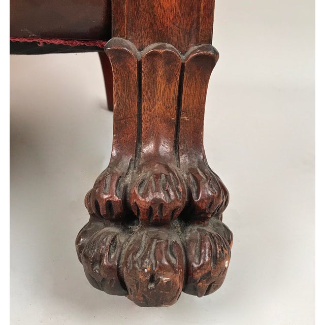 Early 19th Century English Regency Mahogany Tub Chair Armchair | Chairish