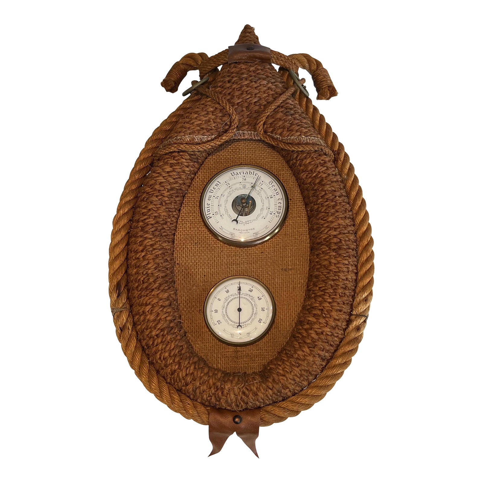 Rope Barometer. French Work by Adrien Audoux and Frida Minet. Circa ...