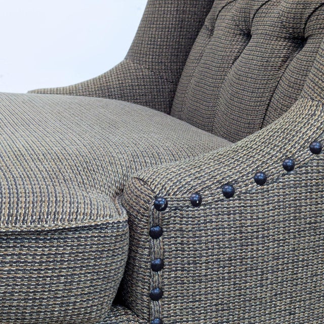 Bernhardt Wingback Lounge Chair With Tufted Design | Chairish