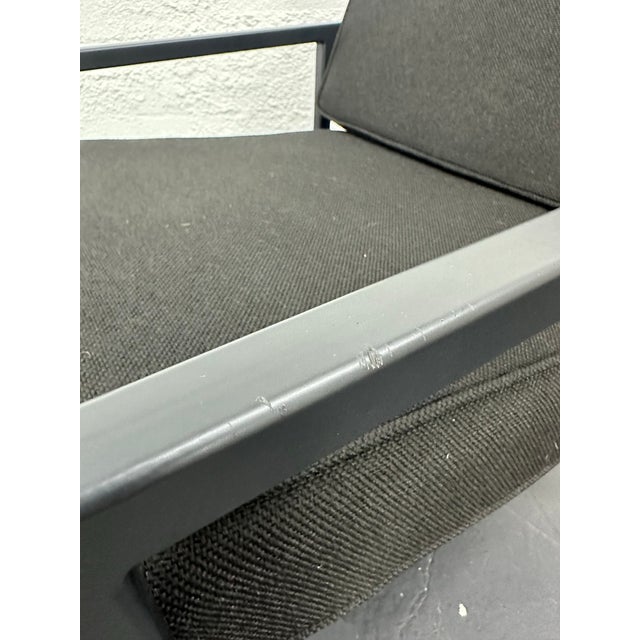 1950s Darrell Landrum for Avard Steel Lounge Chair and Ottoman Set ...