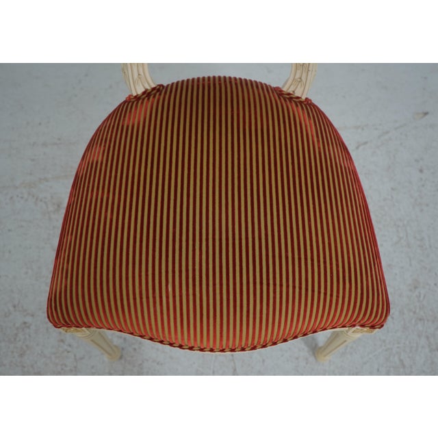 Set of 10 French Louis XVI Medallion Back Dining Room Chairs | Chairish