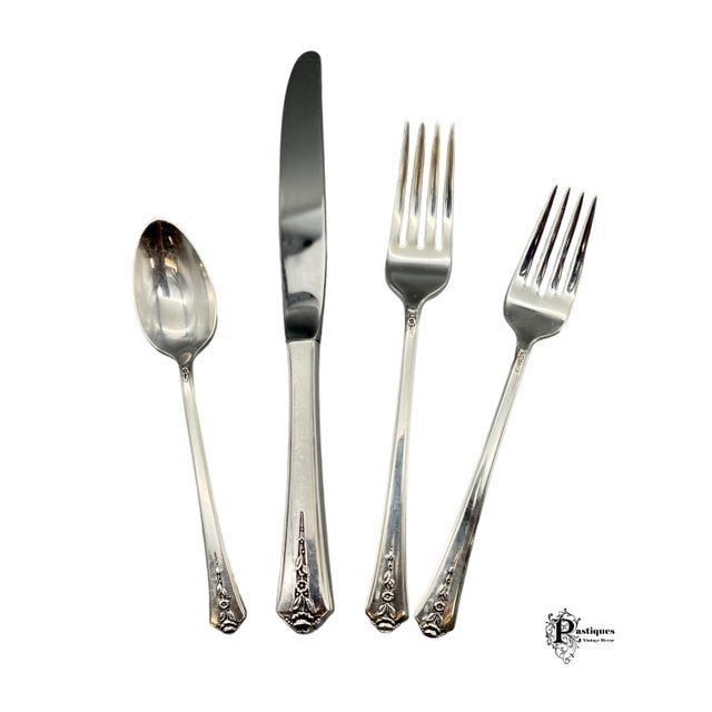 Vintage Holmes & Edwards Spring Garden Pattern Mid Century Style ...