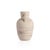 Four Hands Pima Vase, Distressed Cream | Chairish