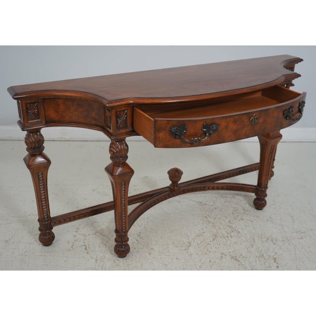 Drexel Heritage French Louis XVI 1 Drawer Console Table | Chairish