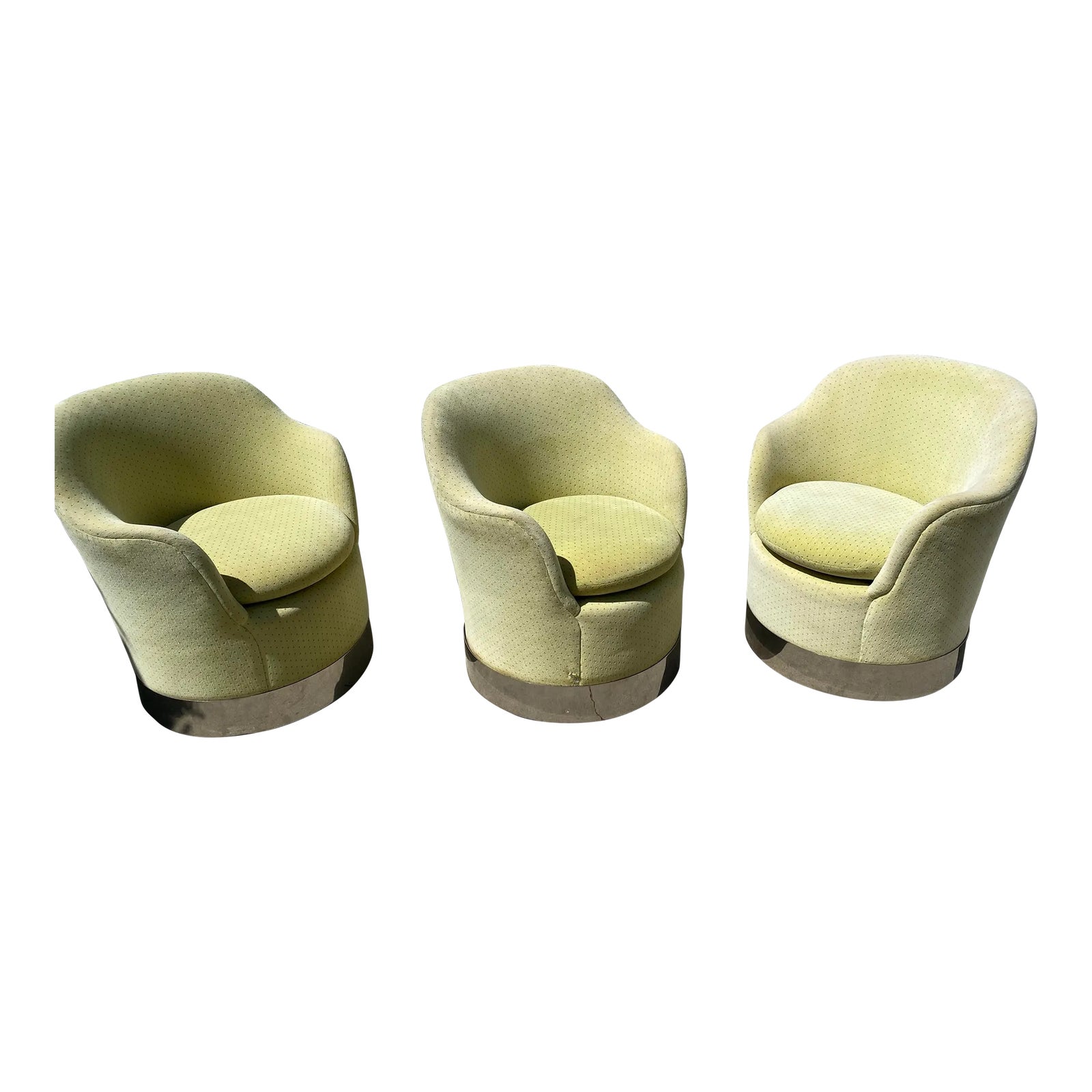 Rare 1970s Space Age Swivel Chairs by Phillip Enfield Designs – Set of ...