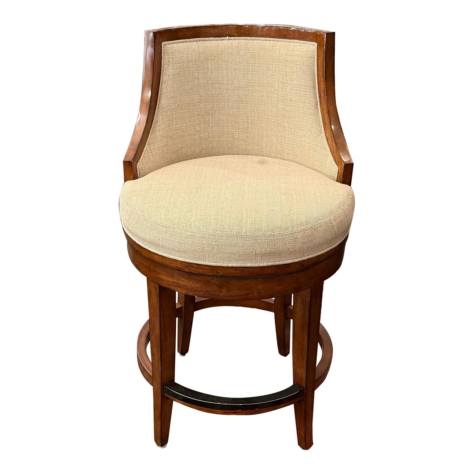 Tommy Bahama Cabana Swivel Counter Stool | Chairish
