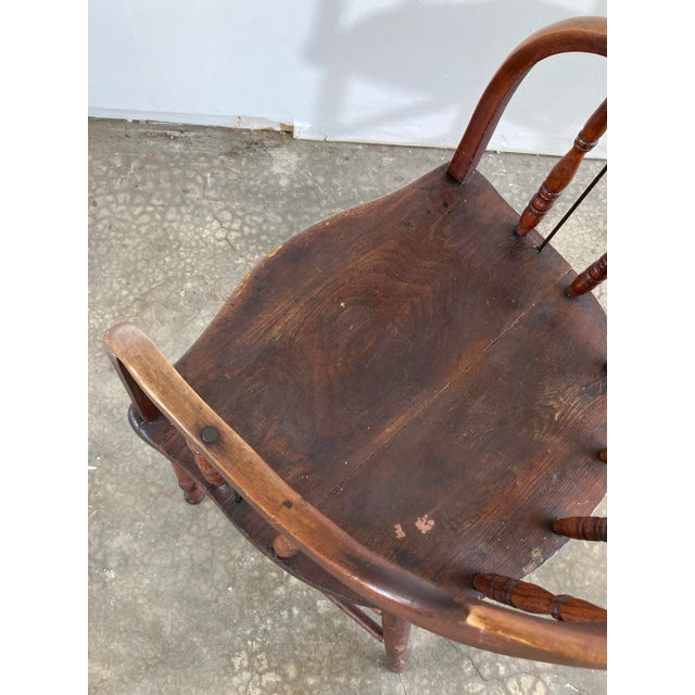 Antique Saloon Style Captain's Chair | Chairish