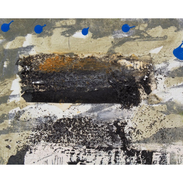 2008 “Nami 32” Painting and Mixed Media Collage on Canvas by Juliet ...