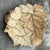 Vintage Boho Original Studio Pottery Leaf Bowl | Chairish