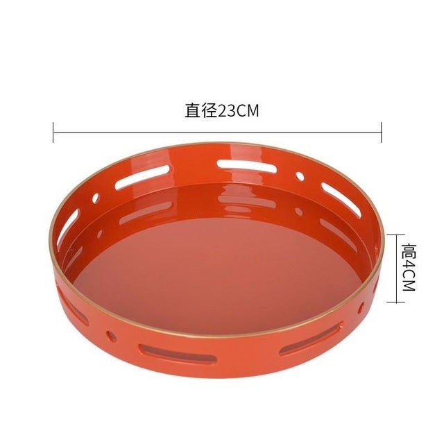 Orange-Style Tray | Chairish