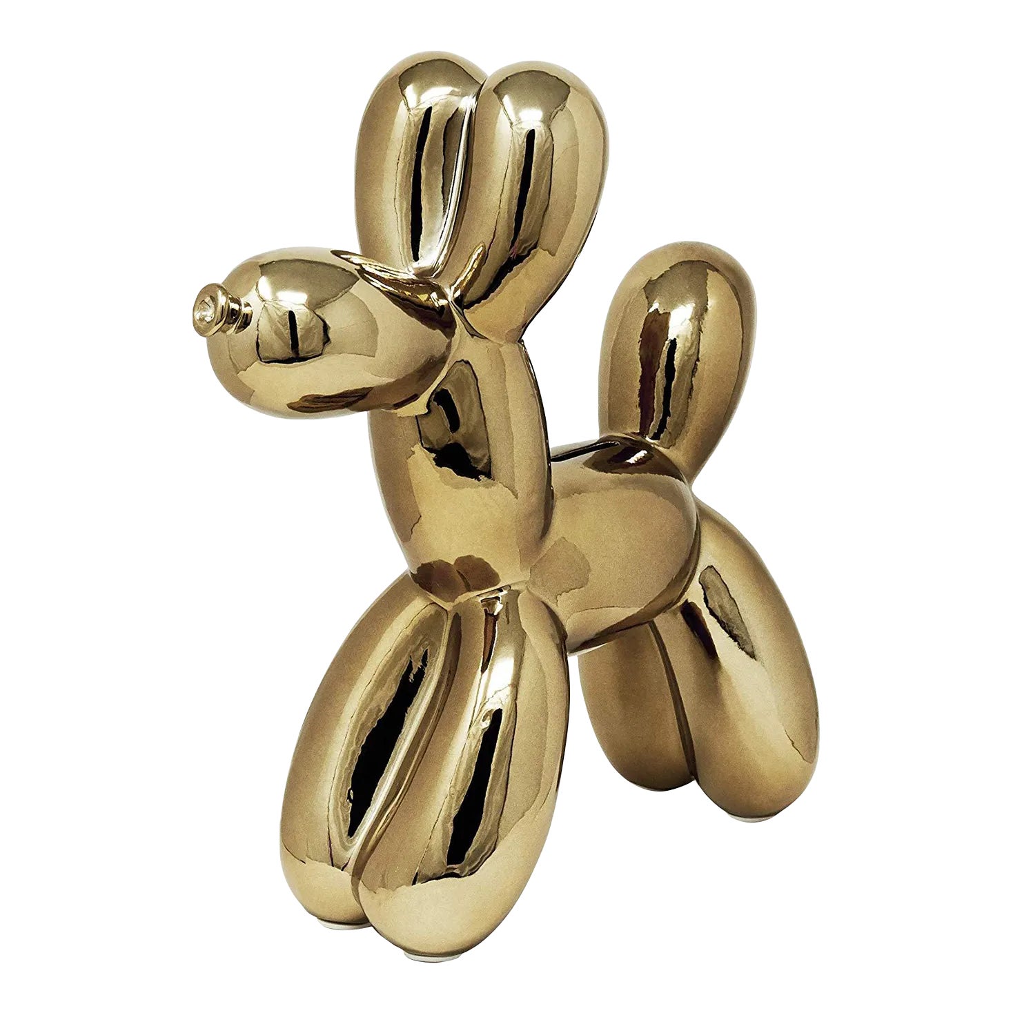 Interior Illusions Plus Bronze Balloon Dog Bank | Chairish