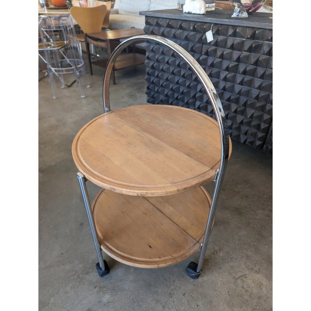Foldable Serving Cart From Bremshey, 1970s | Chairish