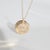 Gucci Icon Rotating Disc Circle Pendant In 18K Yellow Gold | Chairish
