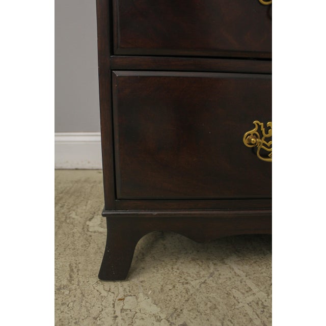 Hickory Chair Co Butler Style Secretary Desk Bookcase | Chairish