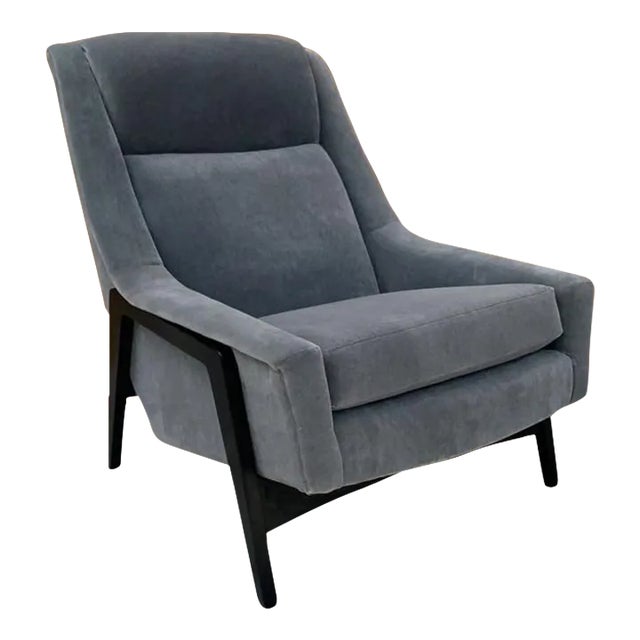 1960s Mid Century Modern Folke Ohlsson Lounge Chair by Dux of Sweden ...