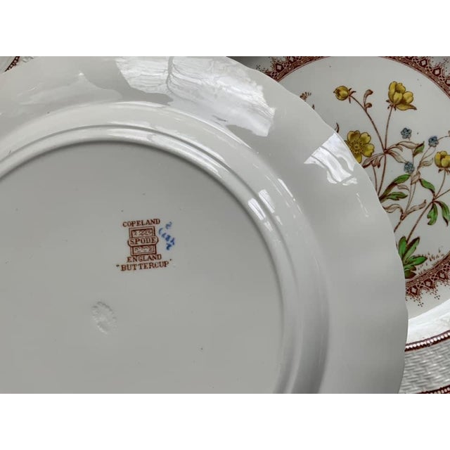 Antique Spode Dinner Plates- Set of 4 | Chairish