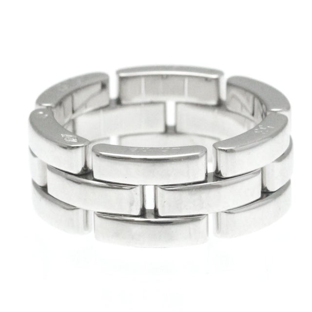Cartier Maillon Panthere Ring White Gold [18K] Fashion No Stone Band ...
