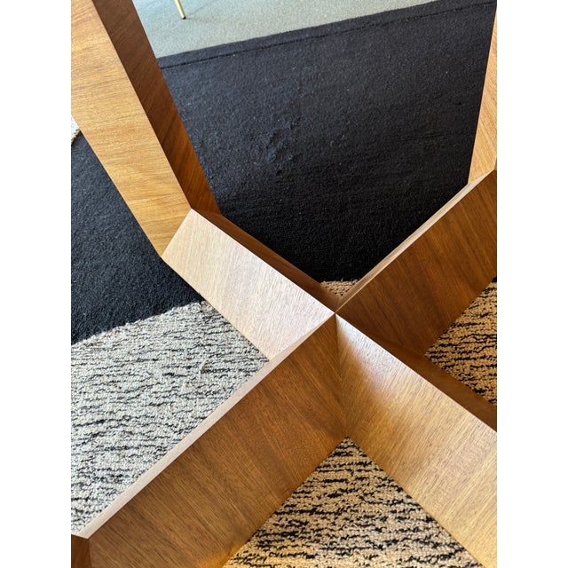 Custom Design Contemporary 60 Inch Square Dining Table | Chairish