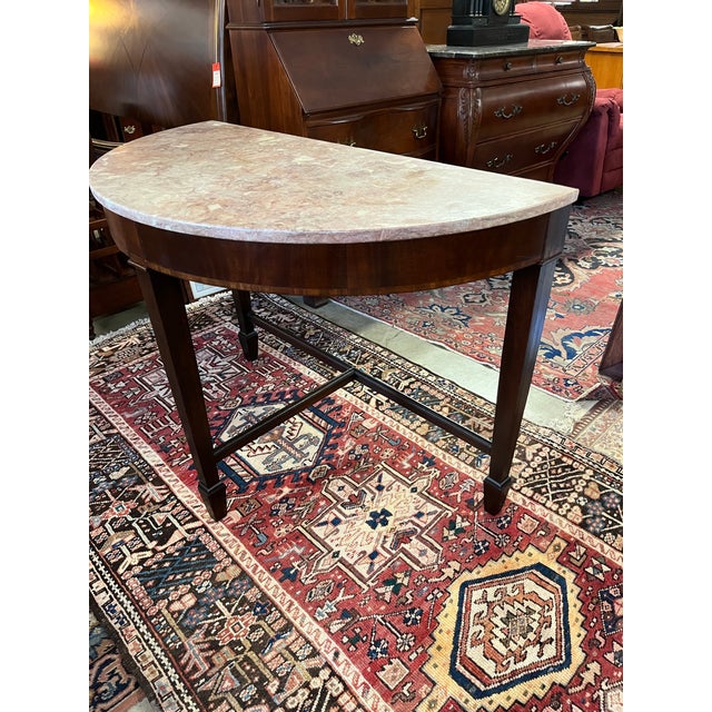 Demi-Lune Table | Chairish