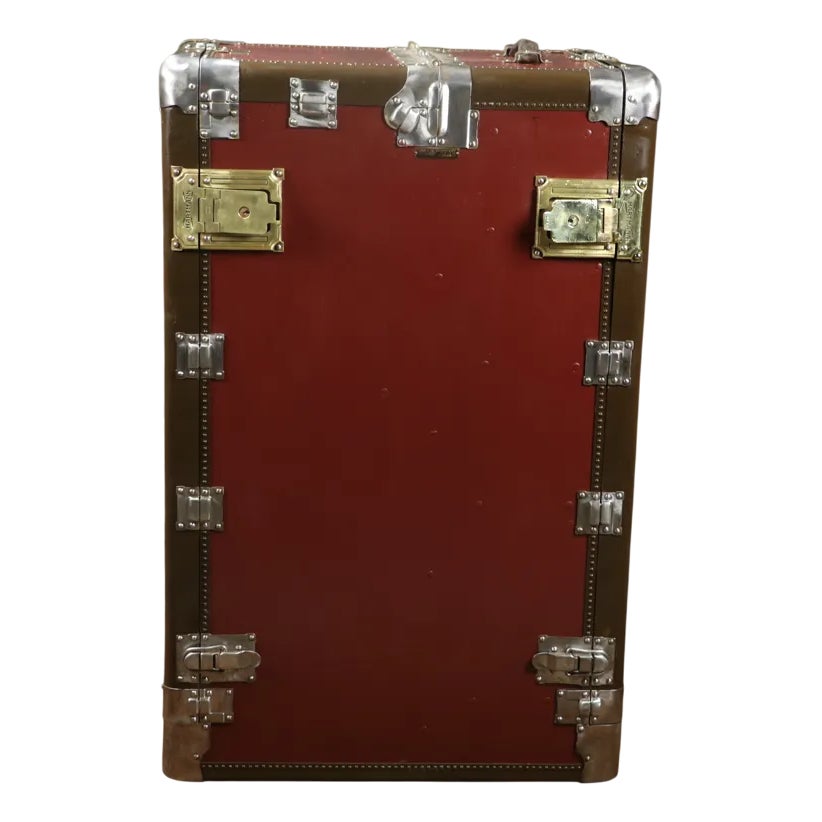 Pathfinder Wardrobe Trunk from Hartmann, 1920s | Chairish
