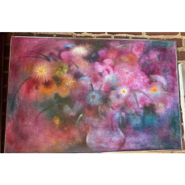 Elliott Twery (1923-2007) "Beauty Is Transient" Original Oil on Canvas ...