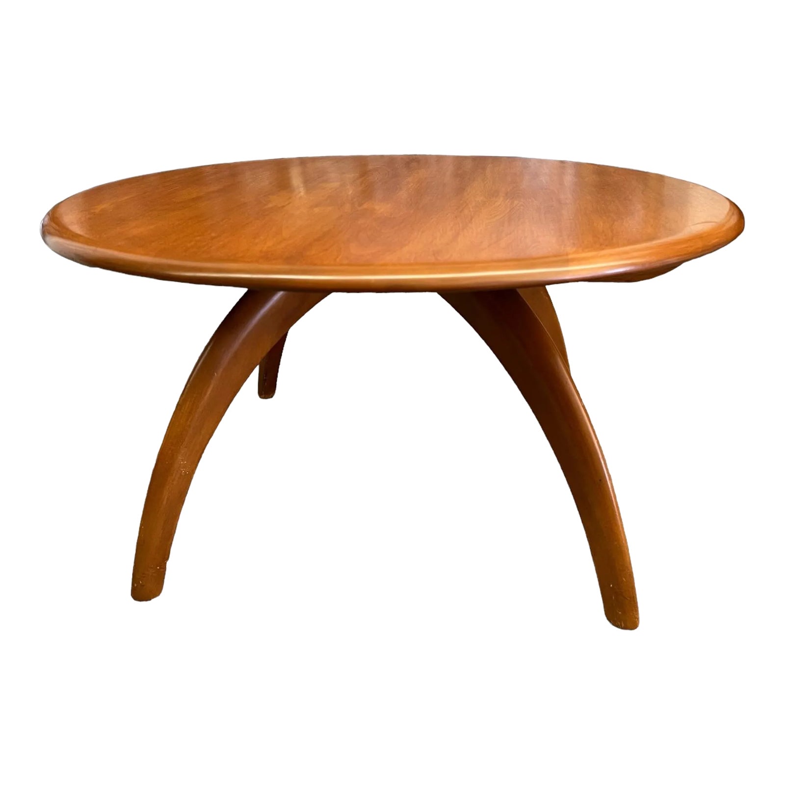 Vintage Mid Century Modern Solid Maple Wood Coffee Table by Heywood ...