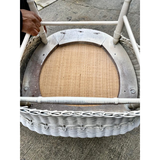 Victorian Wicker Rocking Chair | Chairish