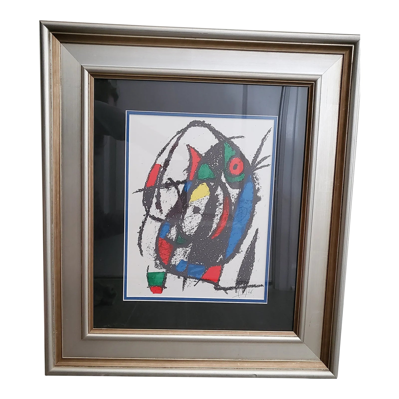 Hand Signed Joan Miro Lithograph | Chairish