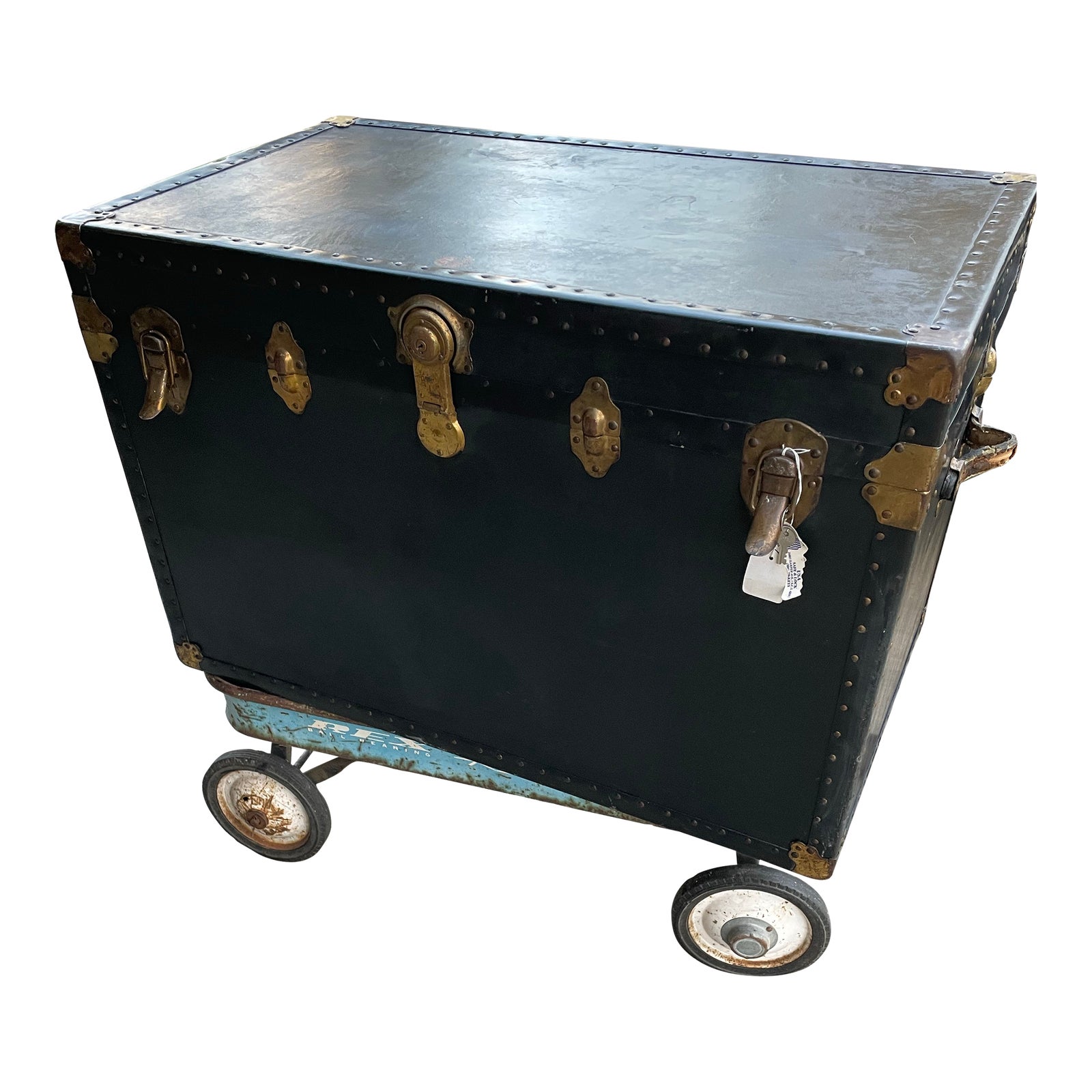 1950s Hudson’s National Vulcanized Trunk | Chairish