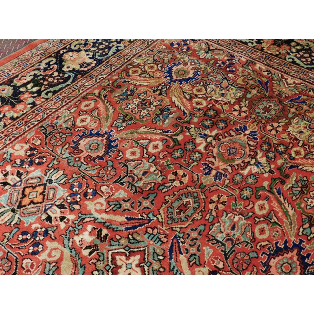 Vintage Hand Made Persian Palatial Rug | Chairish