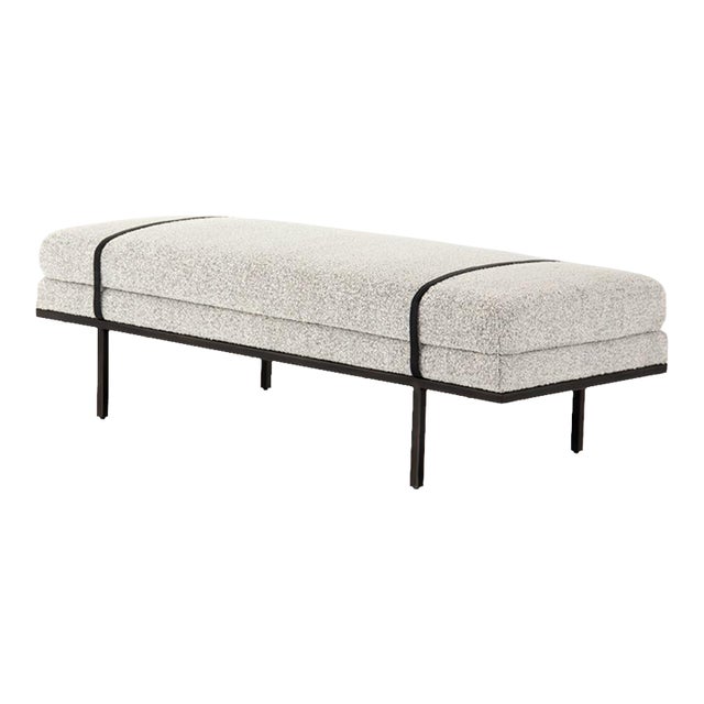 Harris Accent Bench, Knoll Domino | Chairish
